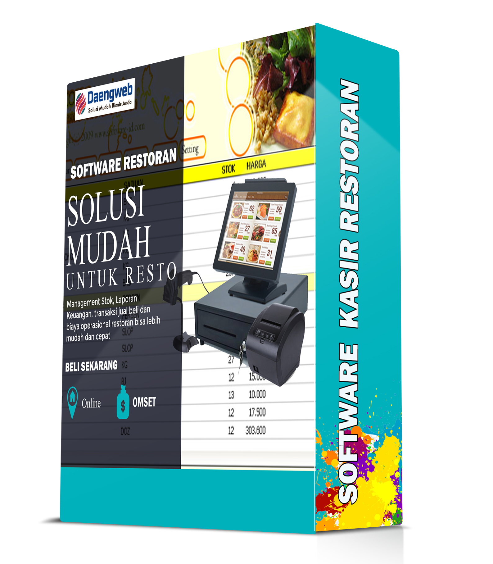 Aplikasi Kasir Restoran Makassar Murah dan Berbasis Komputer Desktop