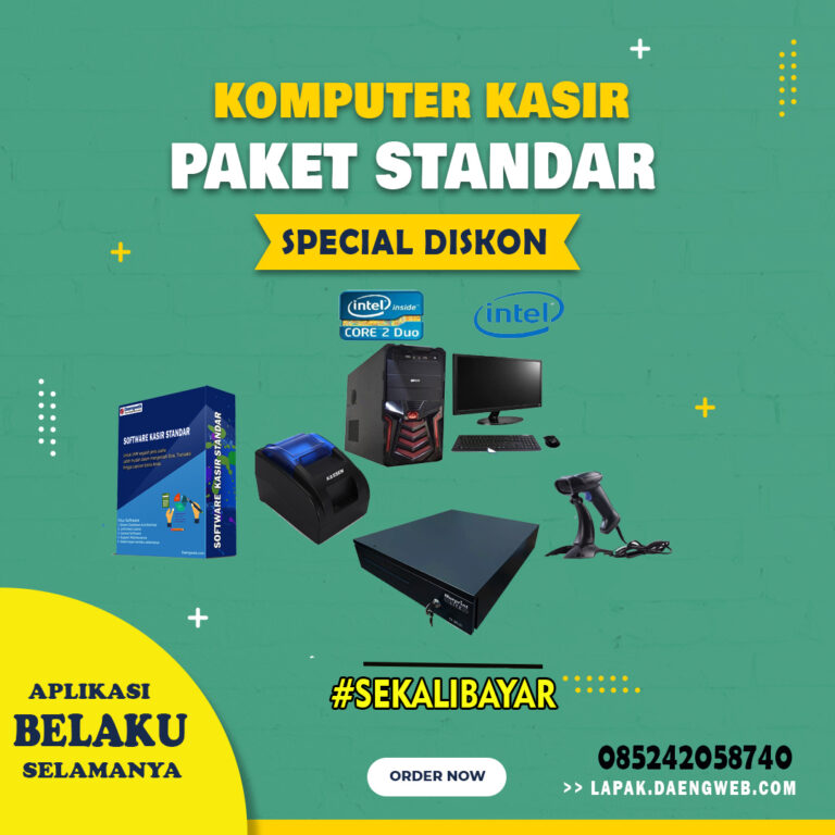 Harga Paket Komputer Kasir Untuk Sistem Transaksi Toko